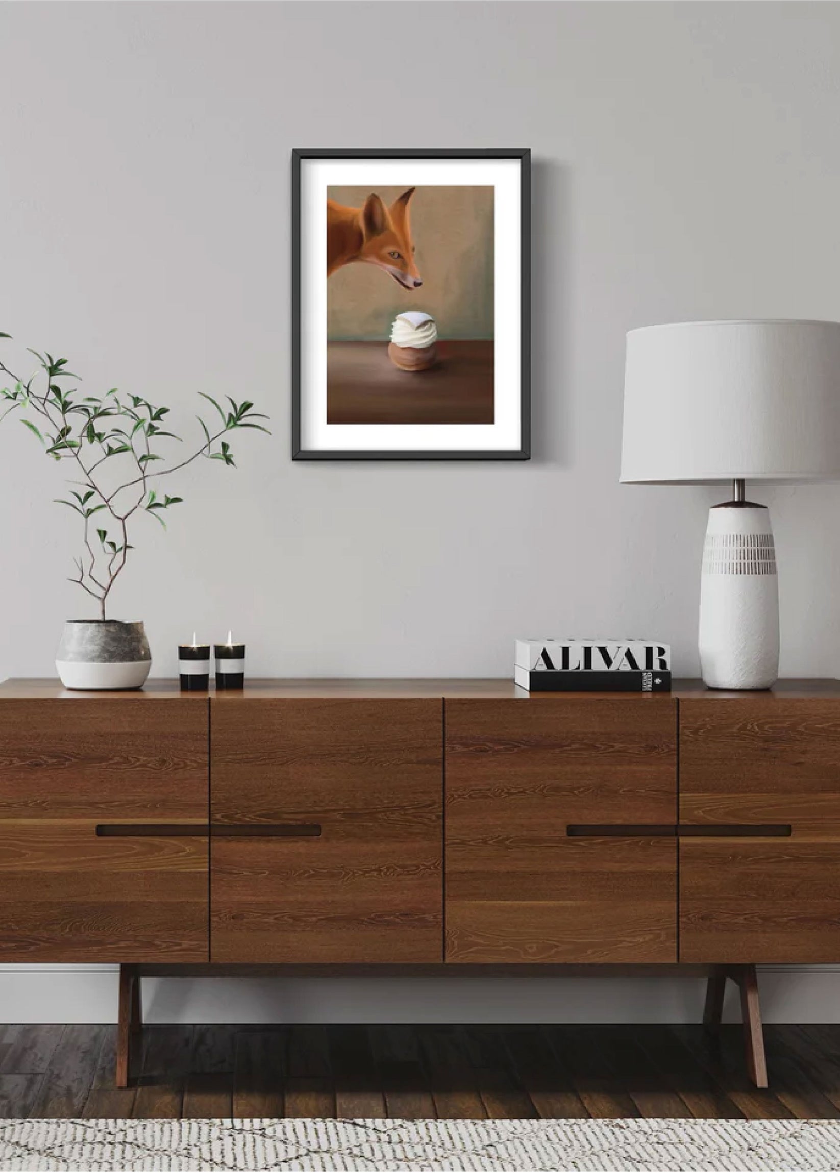 Räven och Semlan | Estelle Graf | SAD Scandinavian Art & Design